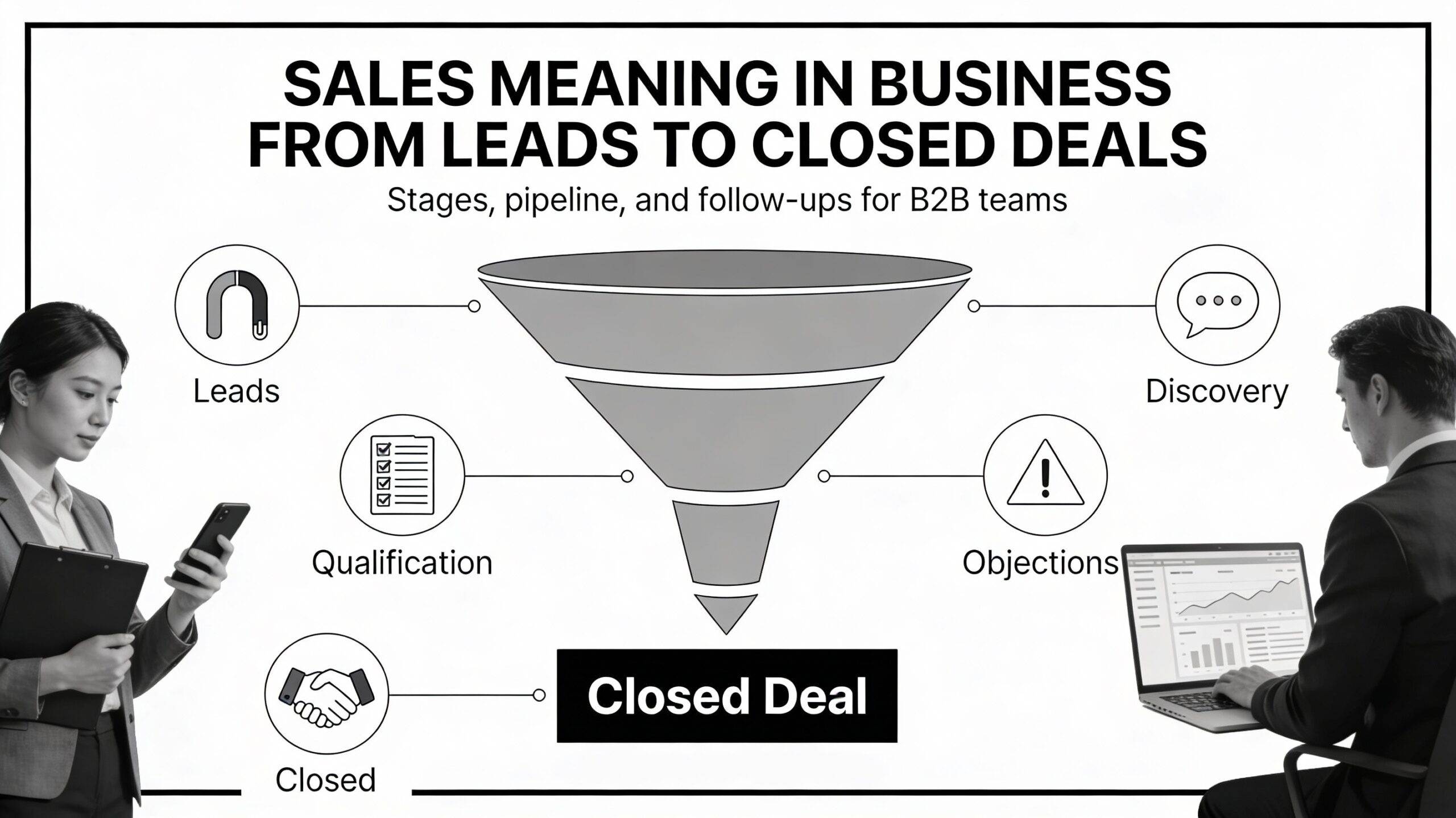 Sales Meaning in Business: Process, Stages & Examples